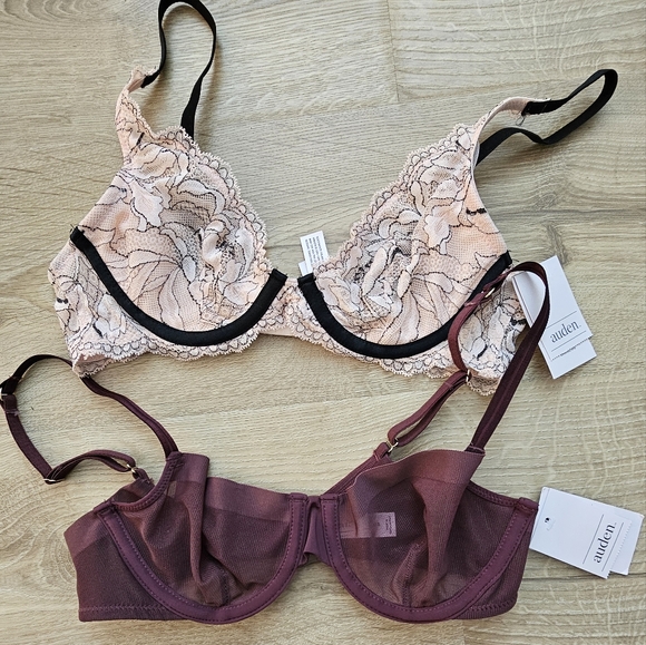 Auden | Intimates & Sleepwear | Auden Bras Size 32a Color Pinkred ...